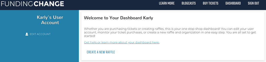 Step 1: Create a Raffle