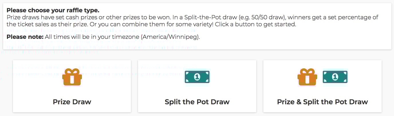 Step 1: Create a Raffle