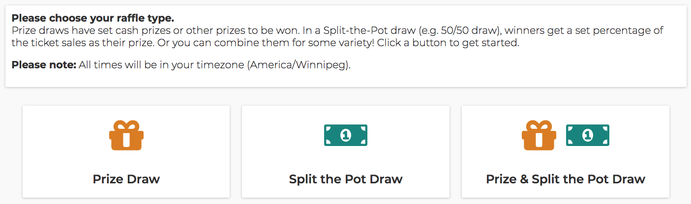 Step 1: Create a Raffle