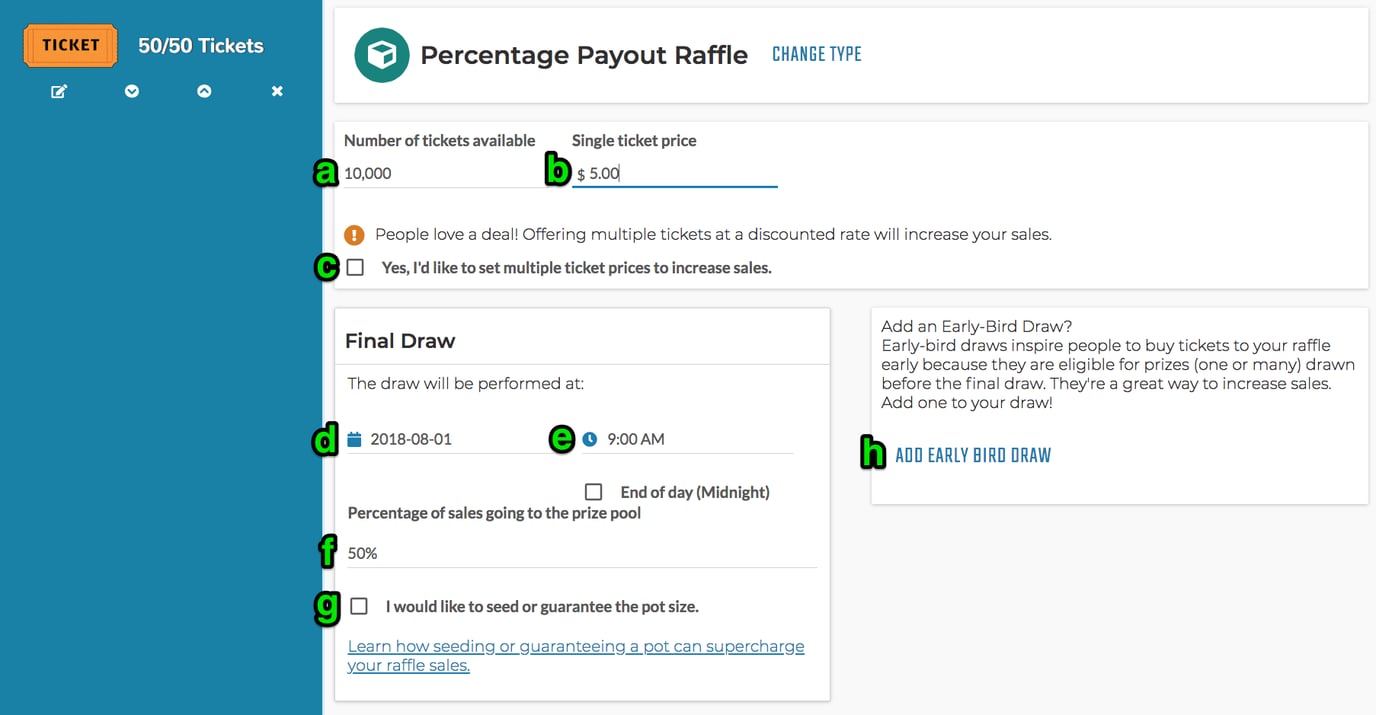 Step 1: Create a Raffle